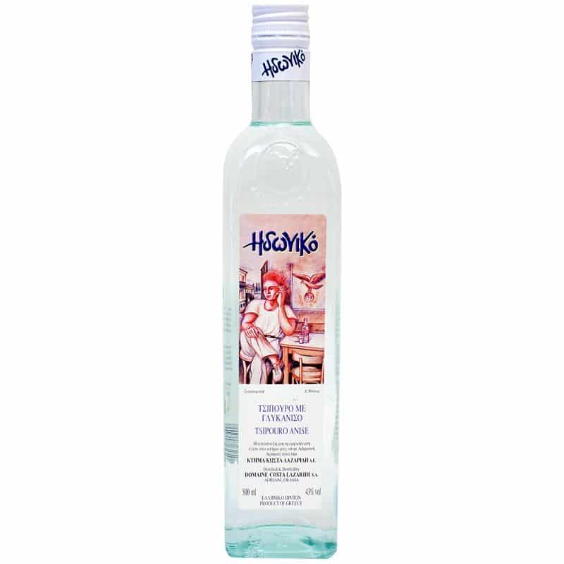 ΗΔΩΝΙΚΟ ΤΣΙΠΟΥΡΟ ΜΕ ΓΛΥΚΑΝΙΣΟ 700ML - Bottles.gr